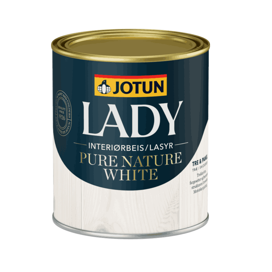 Jotun - Lady Pure White 0,75L - Smart Flis og Interiør